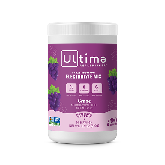 Grape Electrolyte Hydration Powder - 90 Serving Canister